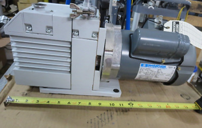 Leybold D4B Vacuum Pump W/Marathon Elec Motor 115/200-230VAC *See ...