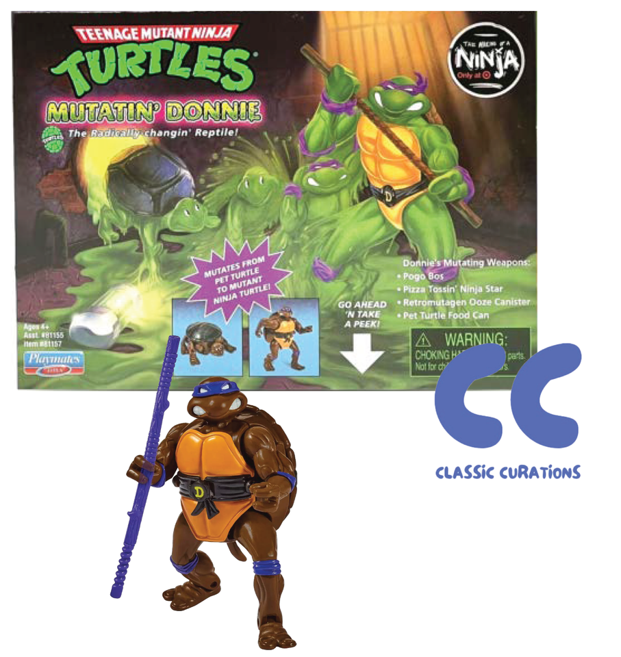 TMNT Playmates Mutant Mayhem Transforming Mutatin' Turtle Figures - You ...