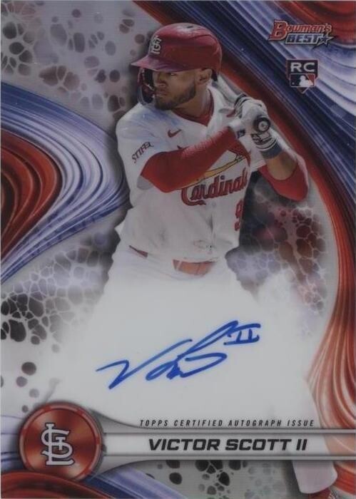 2024 Bowman's Best - Best of 2024 Autographs Victor Scott II #B24-VS ...
