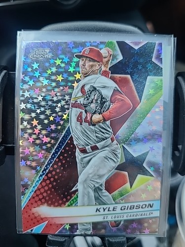 2024 Topps Cosmic Chrome Starfractor SF-71 Kyle Gibson SSP | eBay