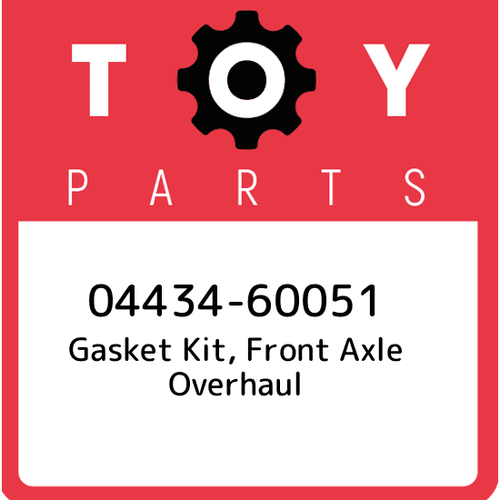 04434-60051 Toyota Gasket kit, front axle overhaul 0443460051, New ...