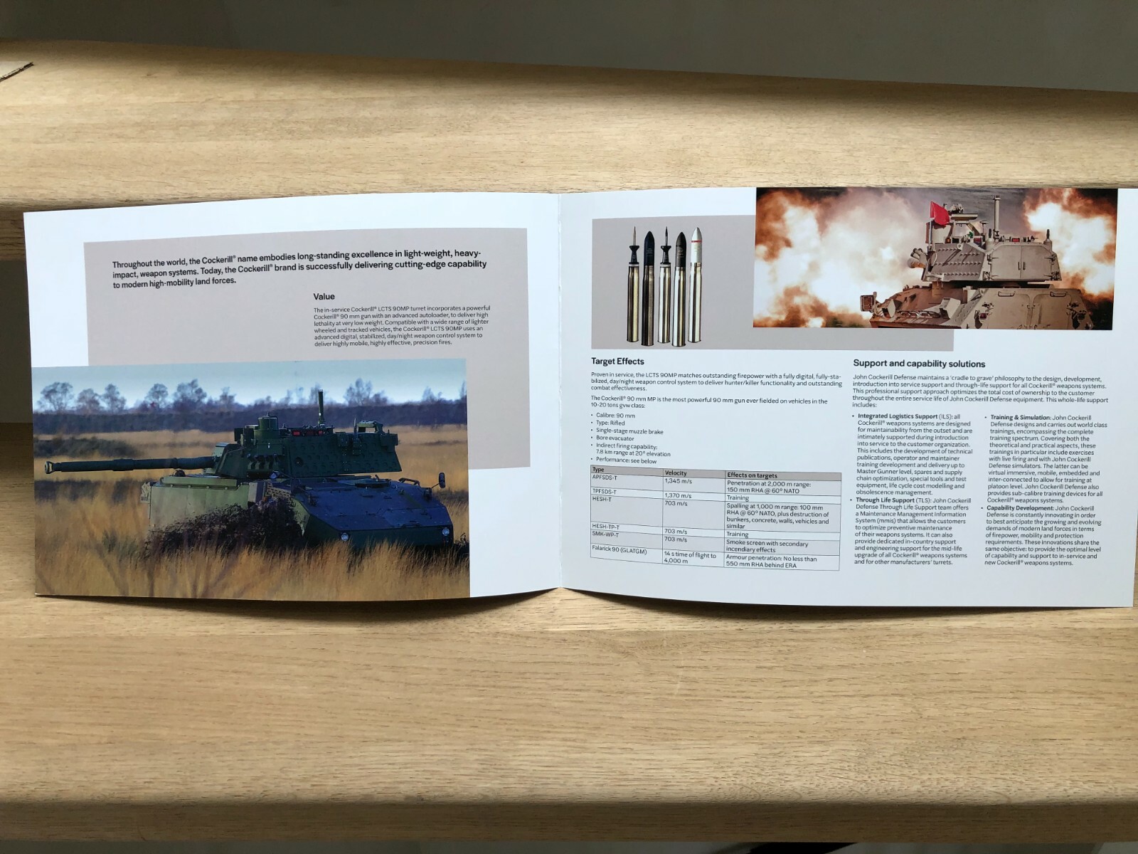John Cockerill Defense (Belgium) LCTS 90MP 90mm turret brochure | eBay