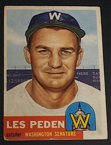1953 Topps - #256 Les Peden (RC) | eBay