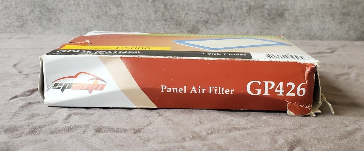 EPAUTO Extra Guard Panel Air Filter GP426 (CA11426) Replace Toyota ...
