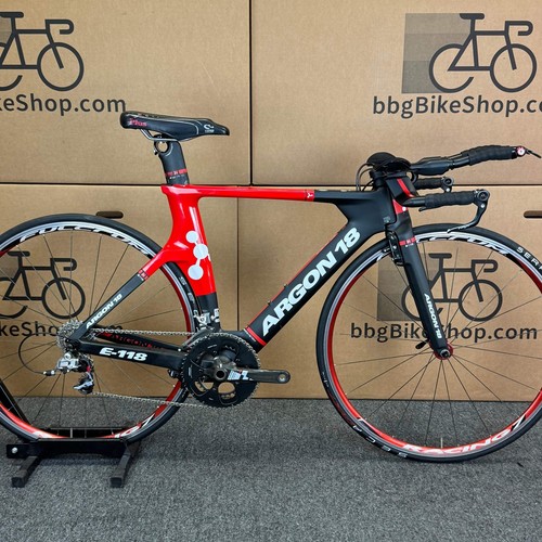 Used Argon 18 E-118, Carbon Fiber Triathlon Bike-2018, Small | eBay