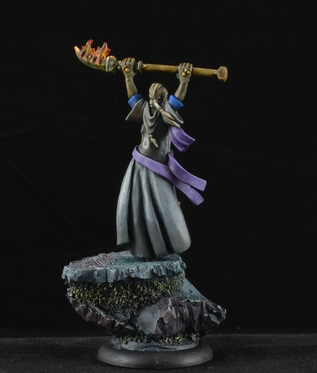 Painted Karzoug, Runelord of Greed from Reaper Miniature mage D&D male ...