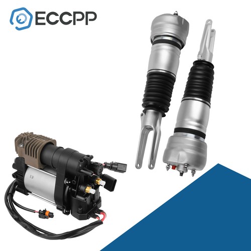 3PCS Front Air Suspension Shock Compressor For Porsche Panamera 970 G1 ...