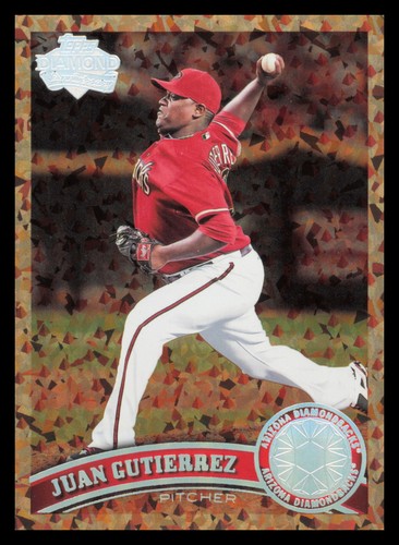 2011 Topps Cognac Diamond Anniversary #291 Juan Gutierrez Arizona ...