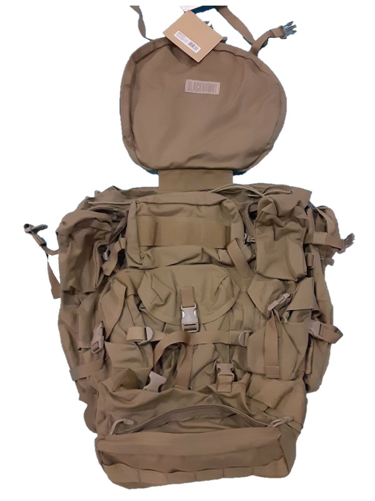 BlackHawk SOF Ruck Kit w/ Frame & Pads Coyote Tan 60SOFKDE Enhanced ...