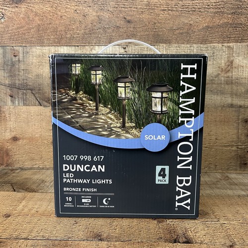 Hampton Bay 10 Lumens Landscaping 1007 998 617 Duncan Bronze Solar ...
