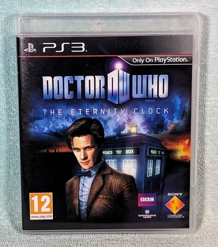 Doctor Who The Eternity Clock (PlayStation 3 PS3, 2012) Complete - PAL ...