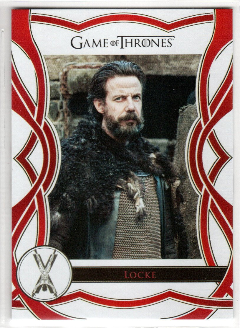 GAME OF THRONES THE COMPLETE SERIES CAST C69 LOCKE PARALLEL 41/75 | eBay