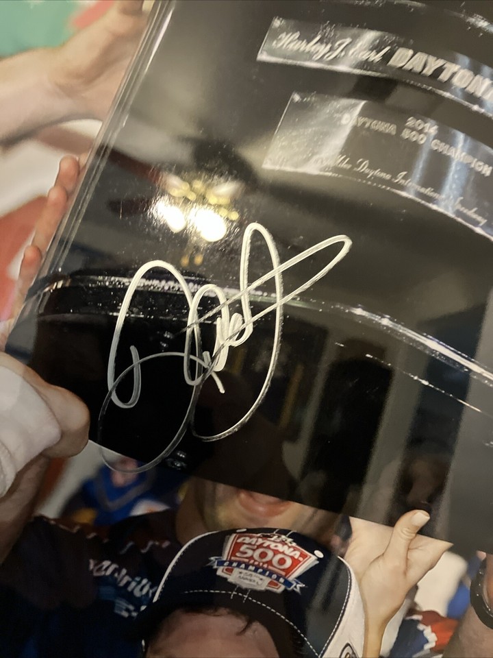 Dale Earnhardt Jr autograph signed Framed 11x17 photo NASCAR global COA ...