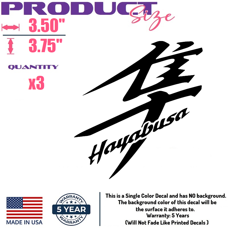 Hayabusa helmet decals. (3) Motorcycle decals, Sticker Suzuki Hayabusa ...