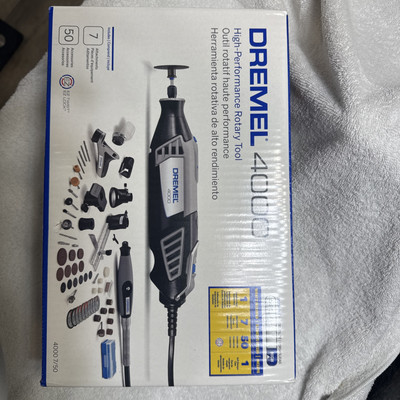 Dremel 4000, 7 Attachments, 50 Accessories And Case | eBay