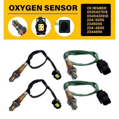 4x Oxygen Sensors Up+Downstream For Mercedes-Benz C300 CL550 E350 ML63 ...