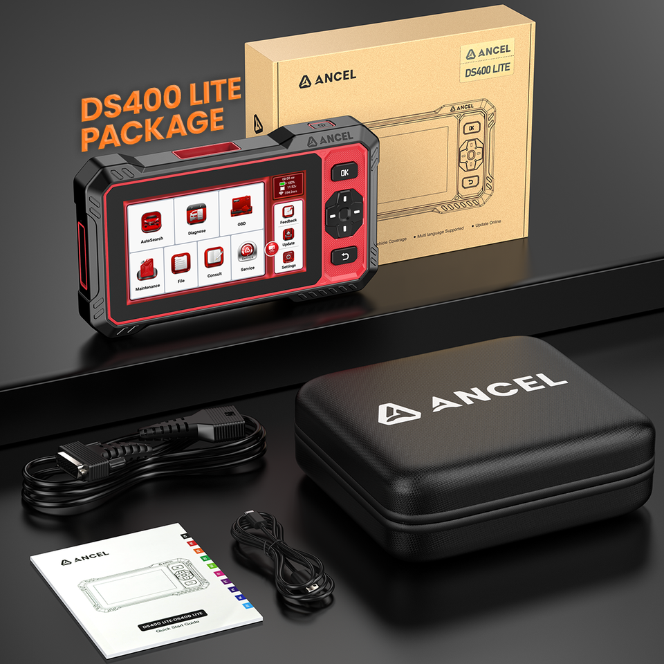 ANCEL DS400 Lite Bidirectional OBD2 Scanner Diagnostic Tool ABS SRS ...