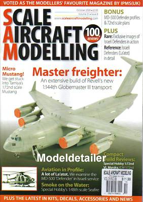 Scale Aircraft Modelling V31 N8, Seafire Globmaster Israeli MD 500 ...