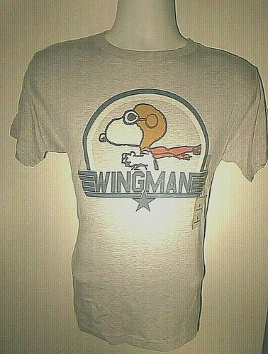 Snoopy Wingman men's T shirt new with tags size small | eBay