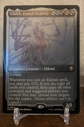MTG - Modern Horizons 3 M3C - Ulalek, Fused Atrocity 0024 Etched Foil ...