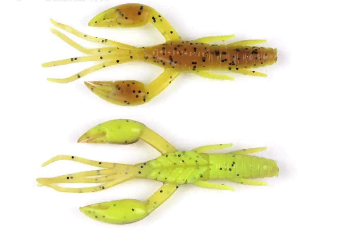 Perch Trout Crayfish Soft LURE - CRAYFISH LURE - Trout Perch Lures - UK ...