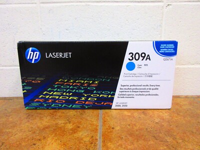 HP 309A Q2671A Cyan Toner Print Cartridge Sealed | eBay
