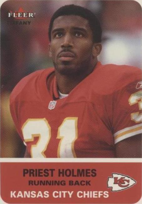 2002 Fleer Tradition - Priest Holmes #88 Tiffany /225 for sale online ...