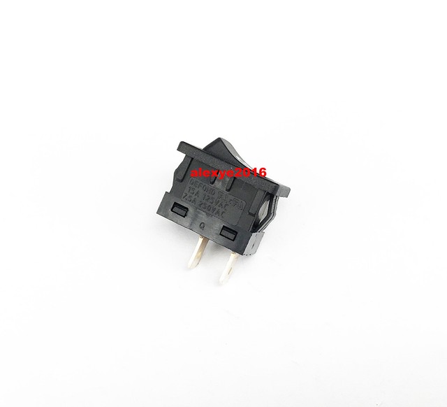 1 PCS DEFOND On Off Power Rocker Switch Black CRT-1115-R Unlocked Self ...