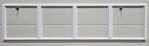 CLOPAY Garage Doors MADISON 611 WHITE Replacement Window Inserts/LONG ...