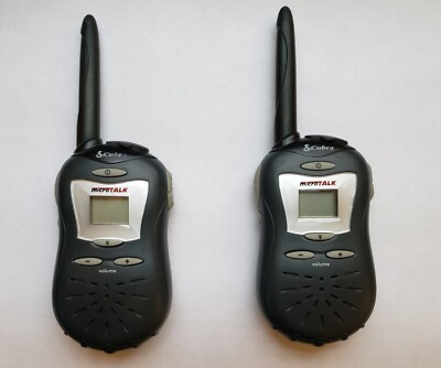 Cobra MicroTalk Walkie Talkies Model FRS-105 Set 100% working | eBay