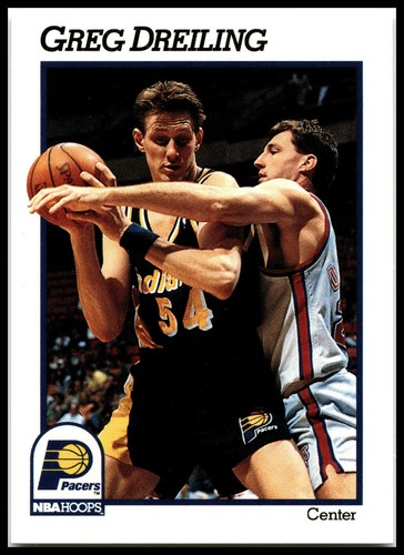 George Dreiling #372 1991 NBA Hoops Pacers B0141A | eBay Australia
