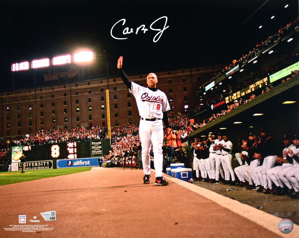 Cal Ripken Jr. Autographed Memorabilia | Signed Photo, Jersey ...
