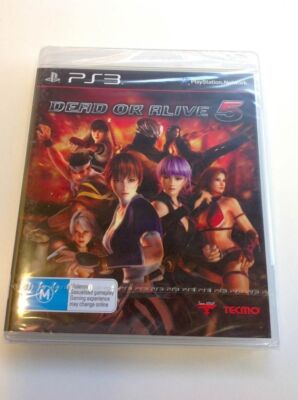 Dead Or Alive 5 PS3 *NEW *RARE AU PAL! *1st EDITION fighting ...