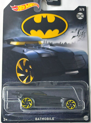 2020 Hot Wheels Batman Batmobile 3/5 TM & DC Comics FWG03 Collectible ...