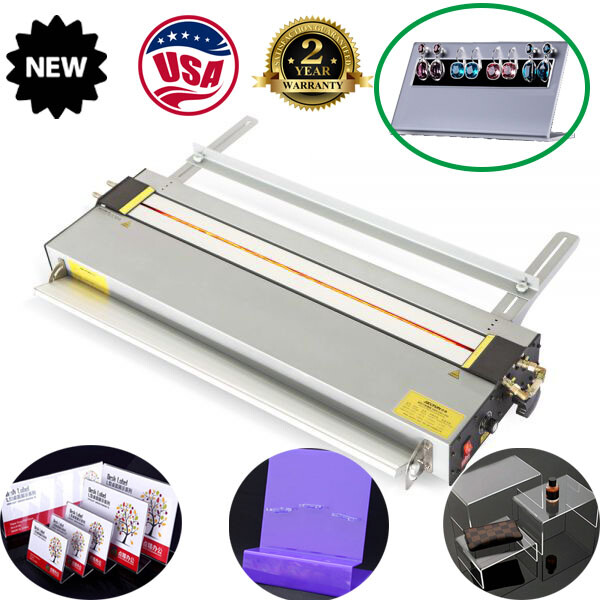 220v 27" Upgraded Lightbox Plastic PVC Acrylic Bending Machine Bender ...