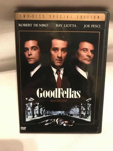 Goodfellas Special Edition DVD 2-Disc Set, Martin Scorsese, Ray Liotta ...