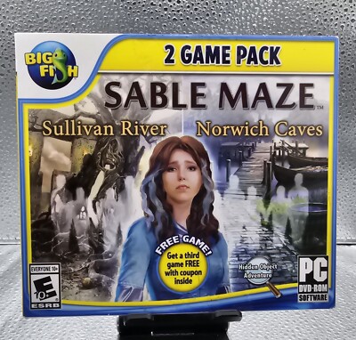 Sable Maze Sullivan River, Norwich Caves 2 Pack! PC Game! | eBay