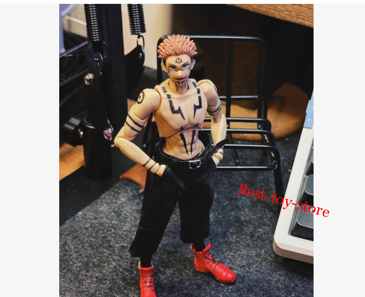 1/12 Custom Hair Accessories Model For 6'' Shf Jujutsu KaisenItadori ...