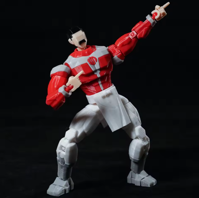 3D Printed Invincible Season 3 Action Figure - 1/12 Scale Thragg ...