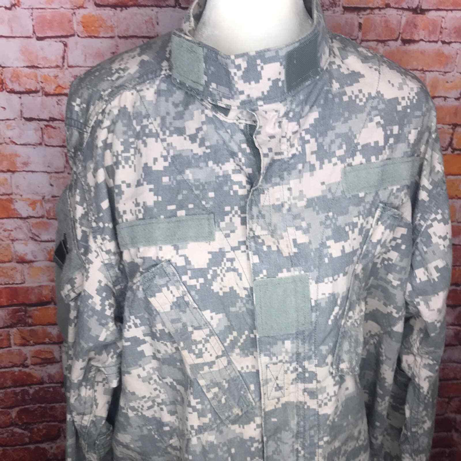 Army Issued Digital Camo Combat Uniform Field Coat - Gem