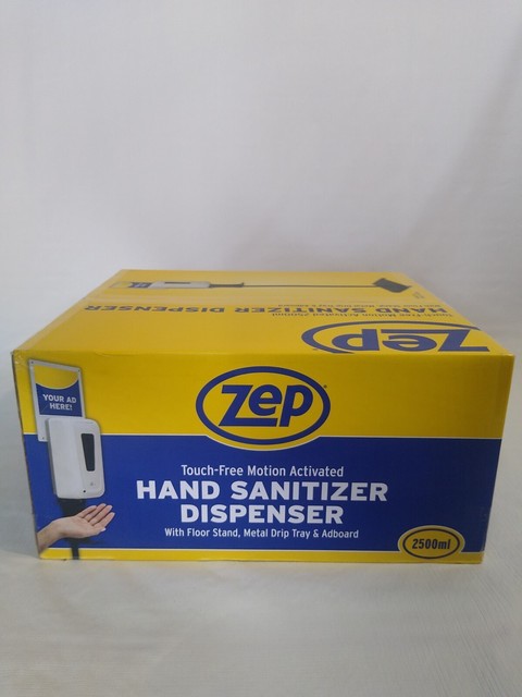 Zep Hand Dispenser Cleaner Touch- Motion With Stand 84.54 Oz Tfhsu-1 ...