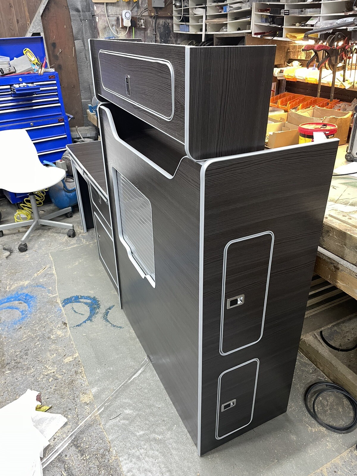 Camper Conversion Plywood Kitchen Unit For Mazda Bongo. | eBay UK