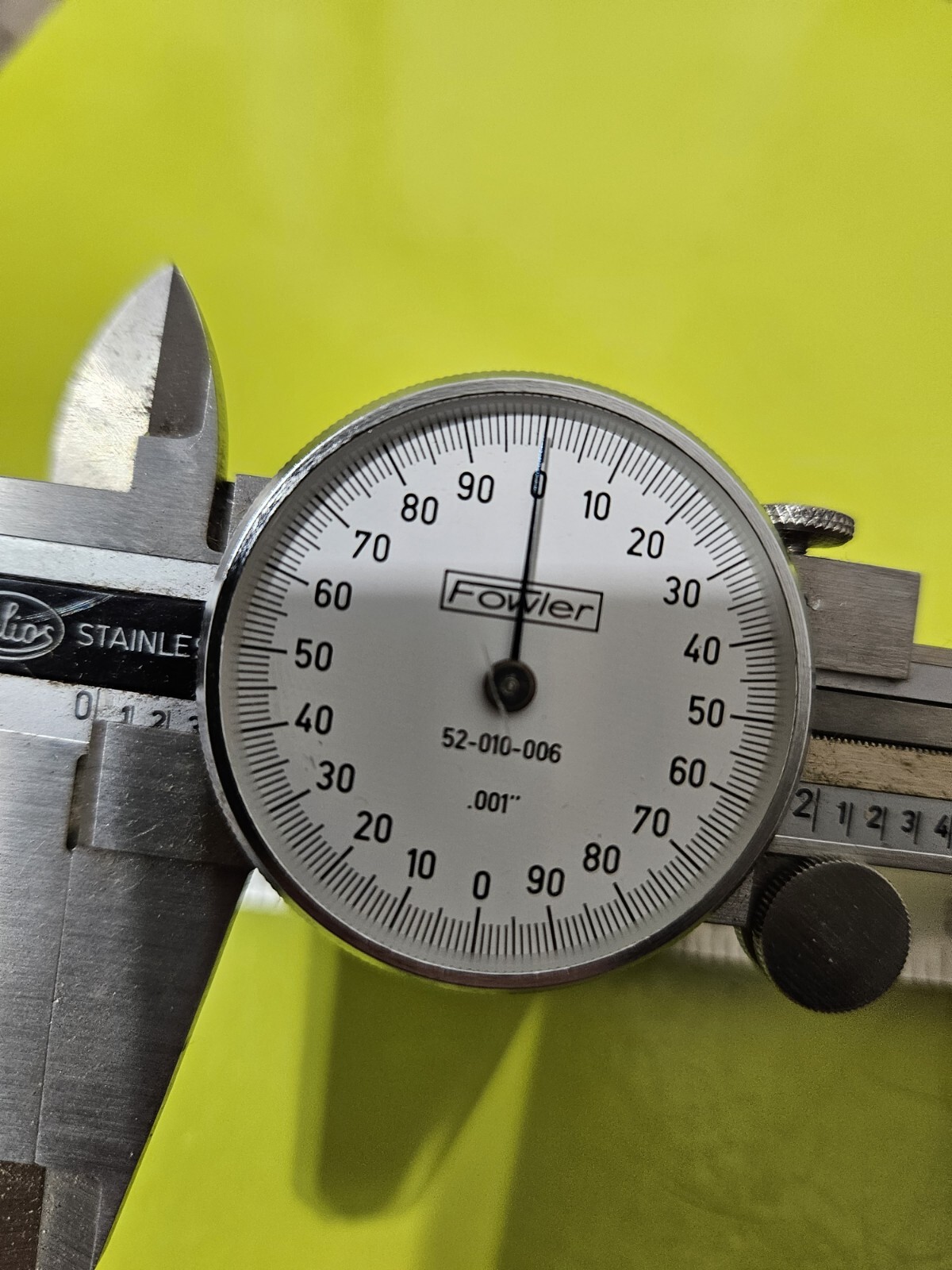 FOWLER, UNIVERSAL DIAL CALIPERS W/ORIGINAL POUCH 52-010-006 | eBay