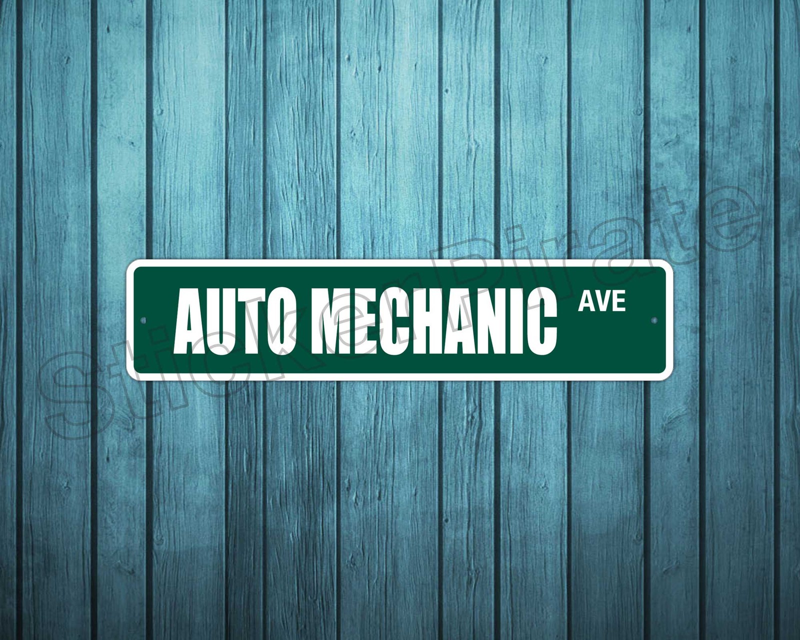 *Aluminum* Auto Mechanic 4" x 18" Metal Novelty Street Sign SS 437 | eBay