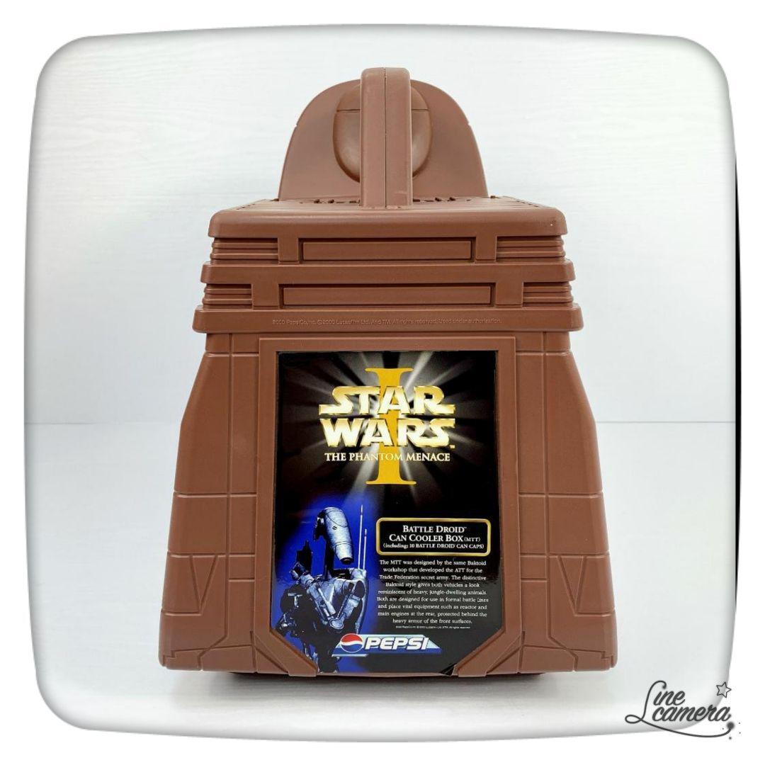 Star Wars Can Cooler Box MTT Pepsi Battle Droid Collection Unused item ...