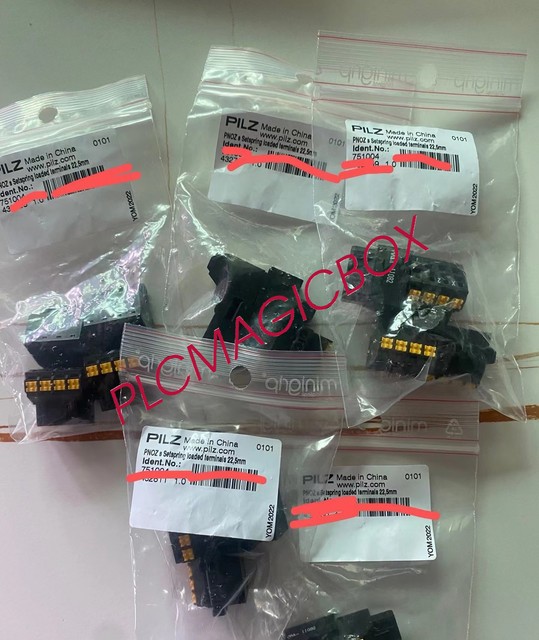 Pilz PNOZ s Setspring Loaded Terminals - 751004 for sale online | eBay