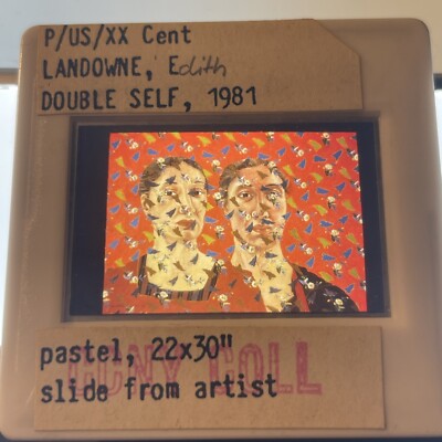 Edith Landowne "Double Self” Modern American Art 35mm Slide | eBay