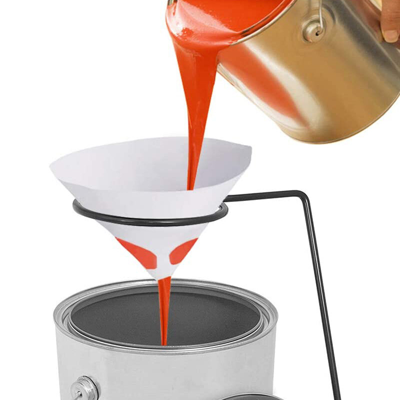 50Pcs Fine Paint Paper Filter Strainers Mesh Nylon Mesh Cone Cups For ...