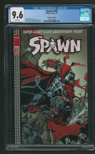 Spawn #200 CGC 9.6 Finch Variant Cover Todd McFarlane Image Comics 2011 ...