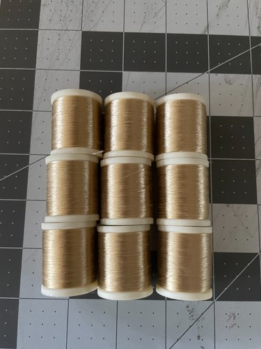 Beige - 9 Danville 140 Denier Thread Flymaster Plus Waxed | eBay